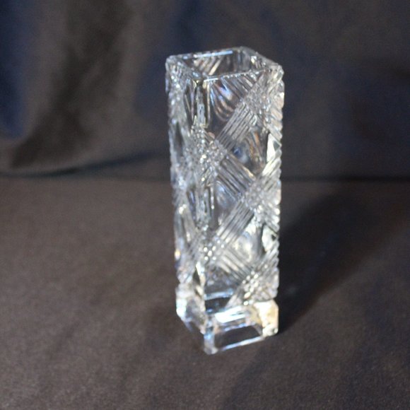 Avon | Accents | Vintage Avon Produced By Fostoria Clear Glass Crystal Vase 98 Bud Vase 6 | Poshmark